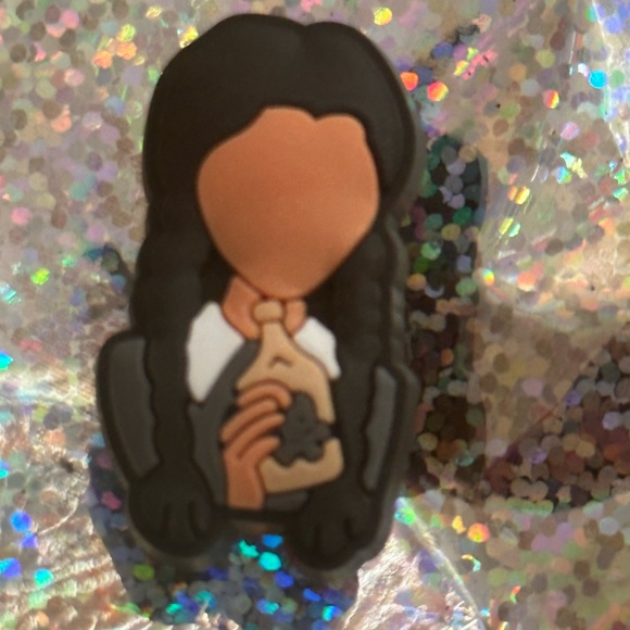 Accessories | 615 If U Bundle Wednesday Addams Poison Croc Crocs Shoe ...